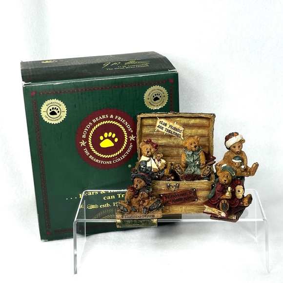 Boyds Collection | Other | Boyds Bears Bearstone Th Anniversary Baileys ...